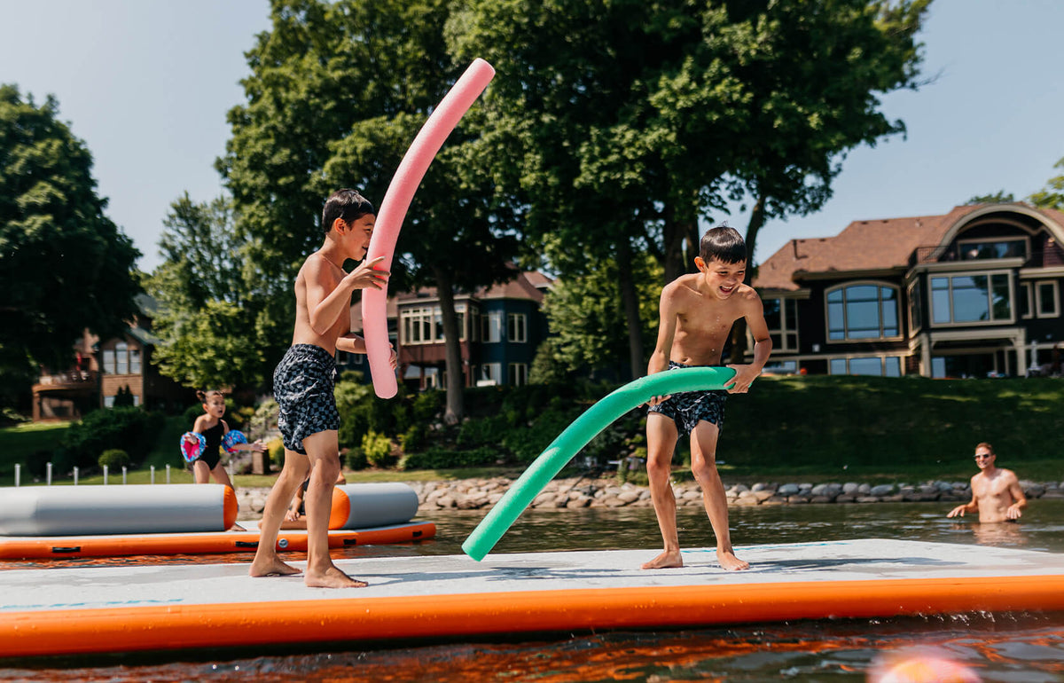 Inflatable Docks and Swim Platforms | MISSION Boat Gear