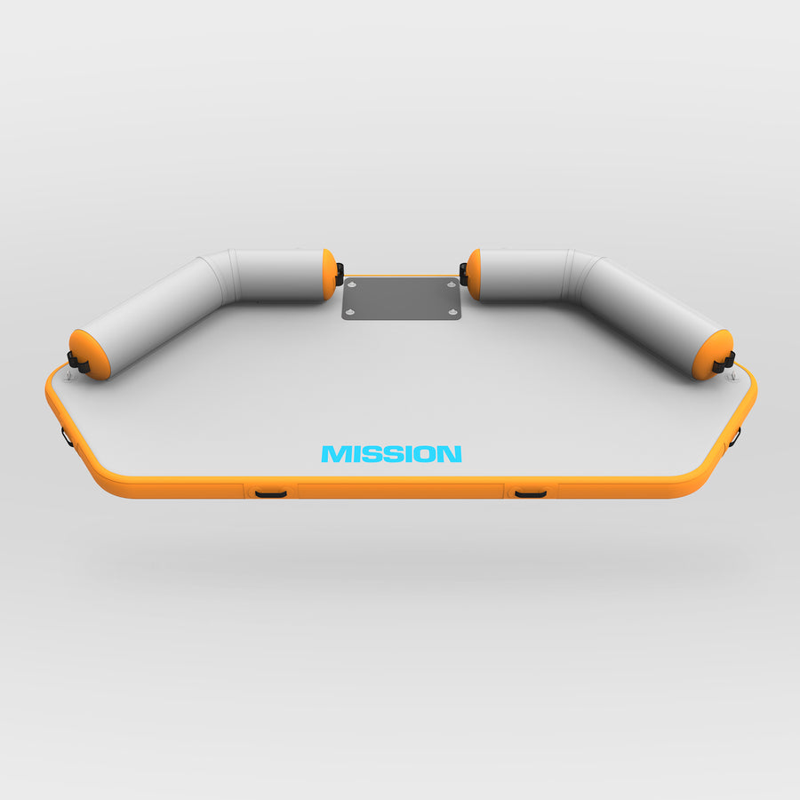 REEF DECK | Inflatable Swim Platform & Lounger | Connects to Pontoon ...