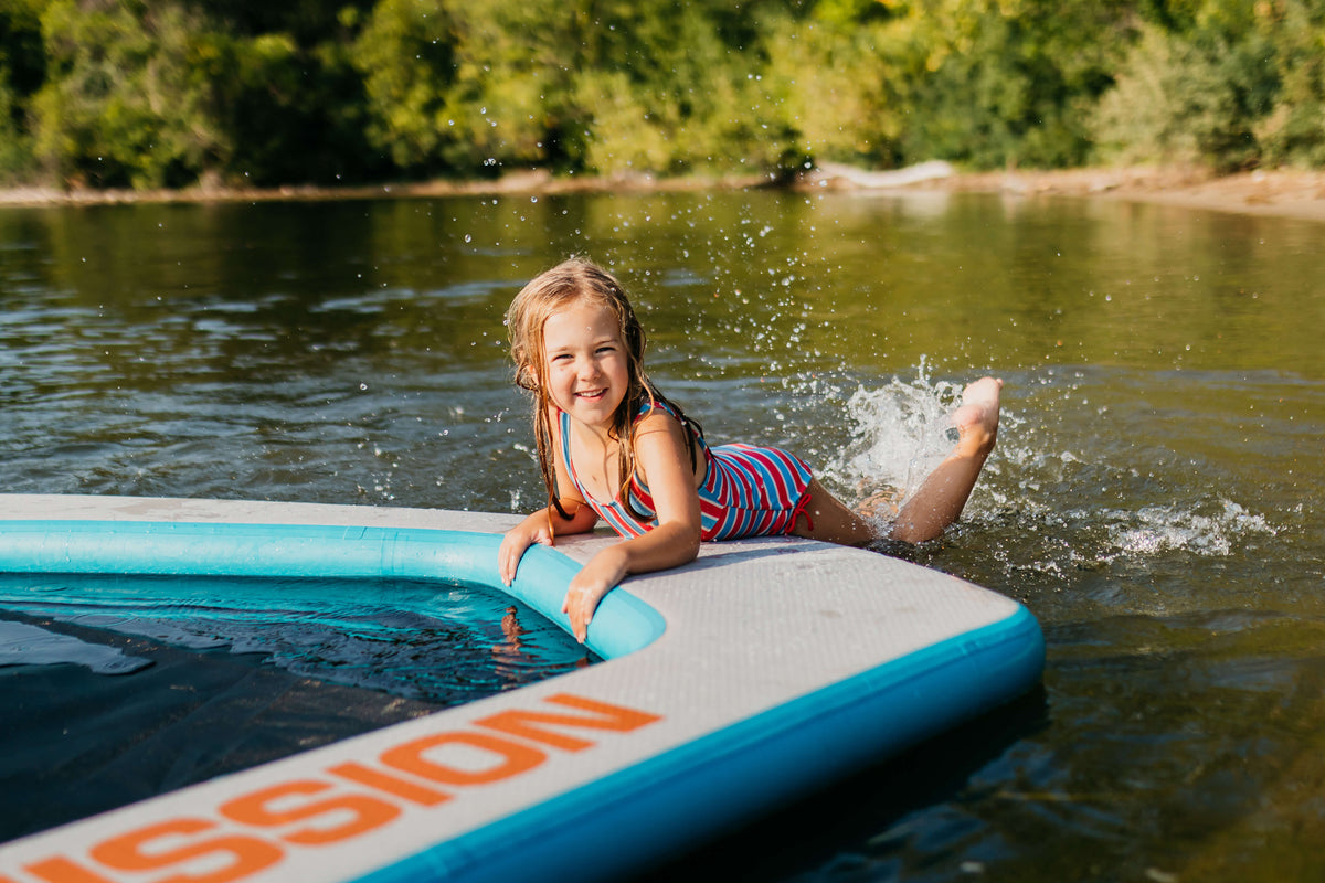 Inflatable Water Mats for Boats, Lakes & Floating | MISSION Boat Gear