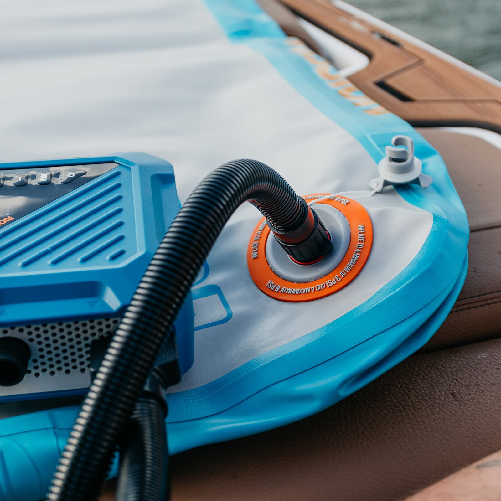 Portable Electric Pump | Battery Powered High-Pressure Air Pump – MISSION