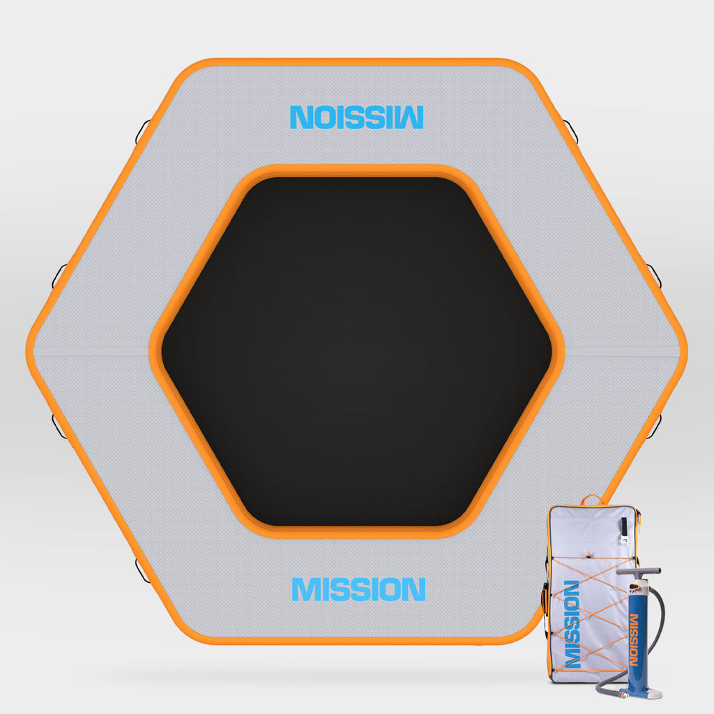 REEF SPLASH | Inflatable Water Mat w/ Interior Mesh | HEX 101 – MISSION